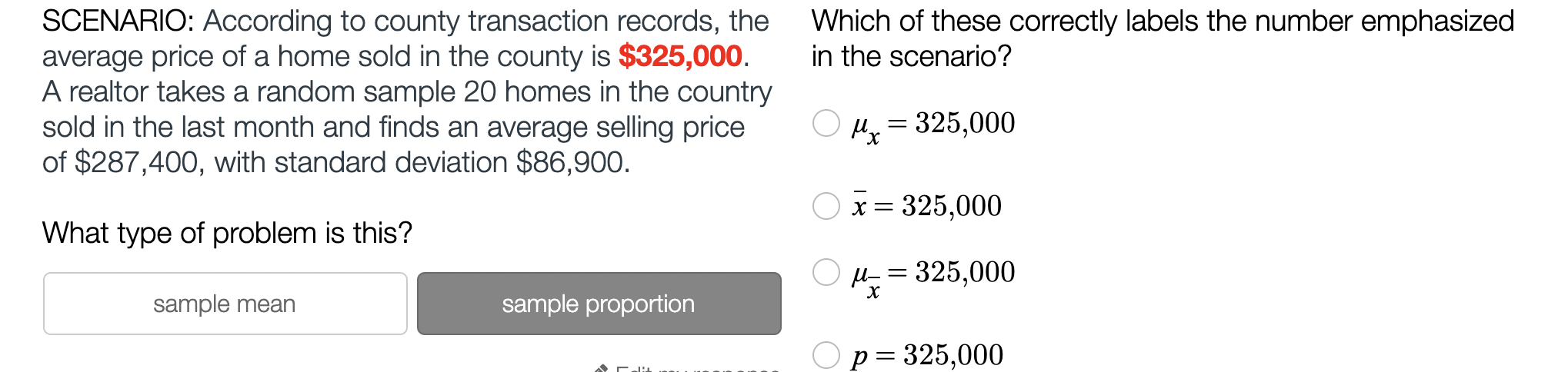 Solved For each scenario, identify whether the stated | Chegg.com