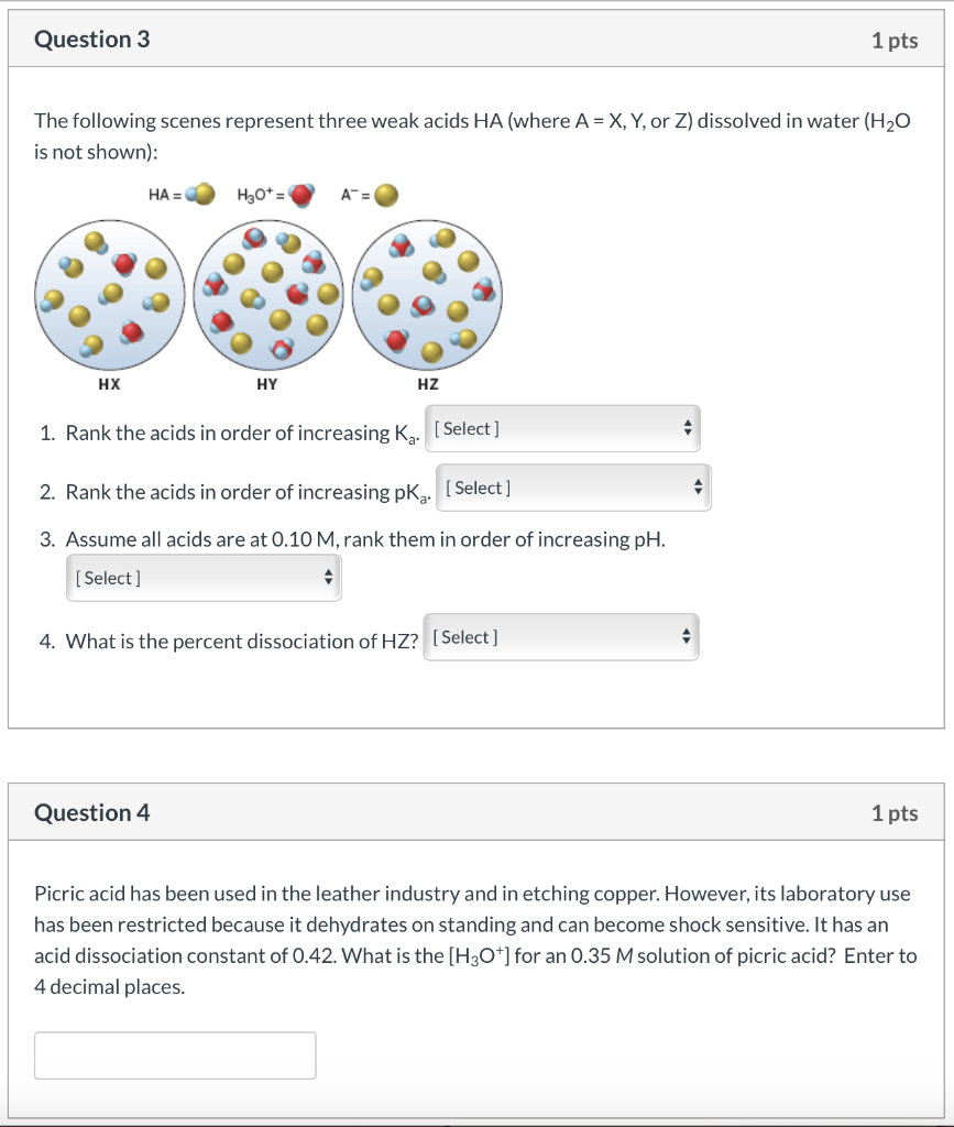 Solved Question 3 1 pts The following scenes represent three | Chegg.com