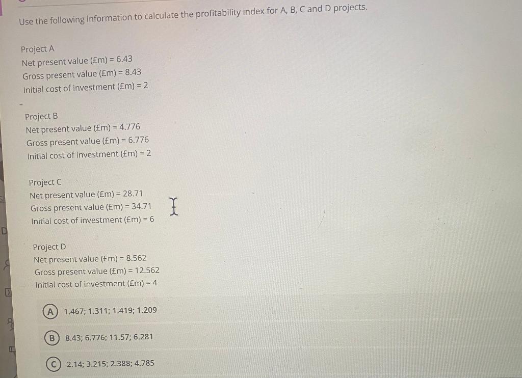 Solved Use the following information to calculate the | Chegg.com