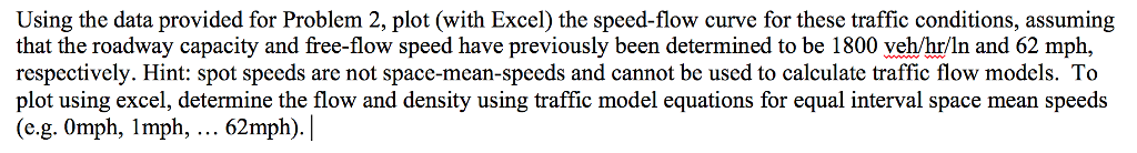 Solved Using the data provided for Problem 2, plot (with | Chegg.com