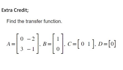 Solved Find the transfer function. | Chegg.com