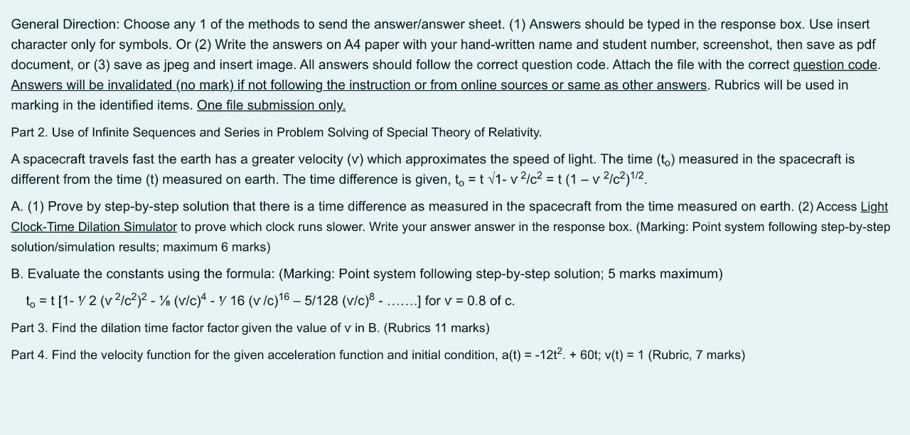 Solved General Direction: Choose any 1 of the methods to | Chegg.com