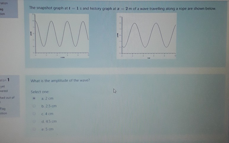 Solved nation The snapshot graph att -1s and history graph | Chegg.com