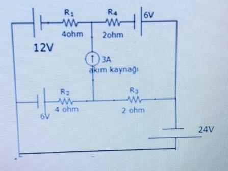 Solved What is the current flowing through each branch in | Chegg.com