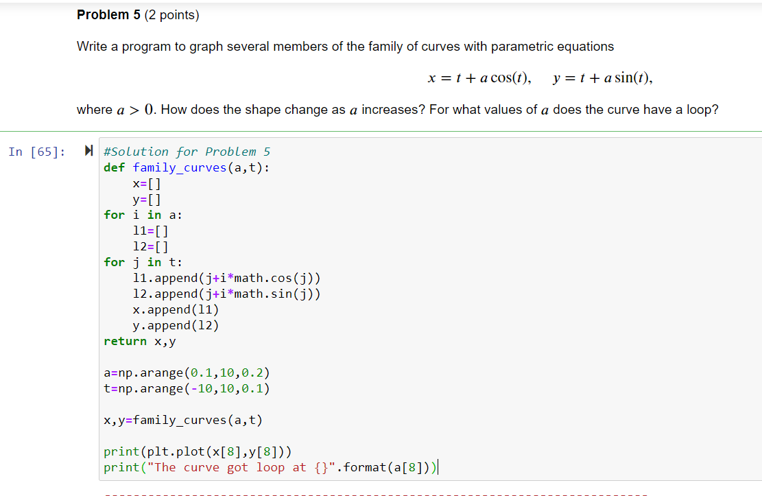 Solved Problem 5 (2 points) Write a program to graph several | Chegg.com