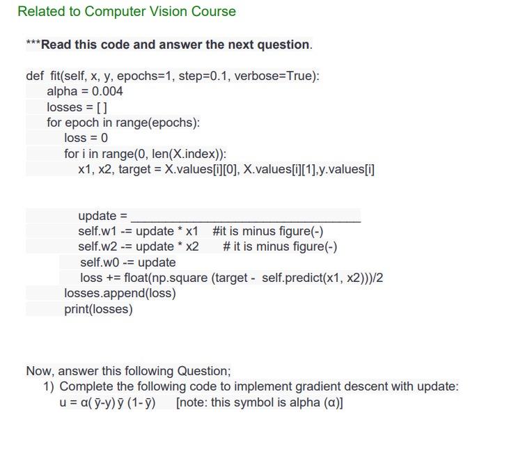 ***Please read this code again & again then answer | Chegg.com