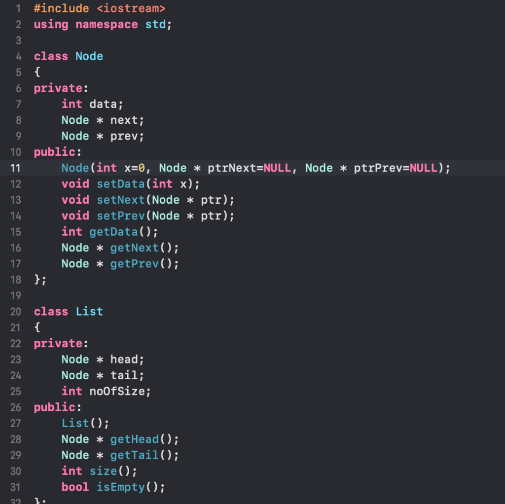 Solved Could you please implement the function of deleting a | Chegg.com
