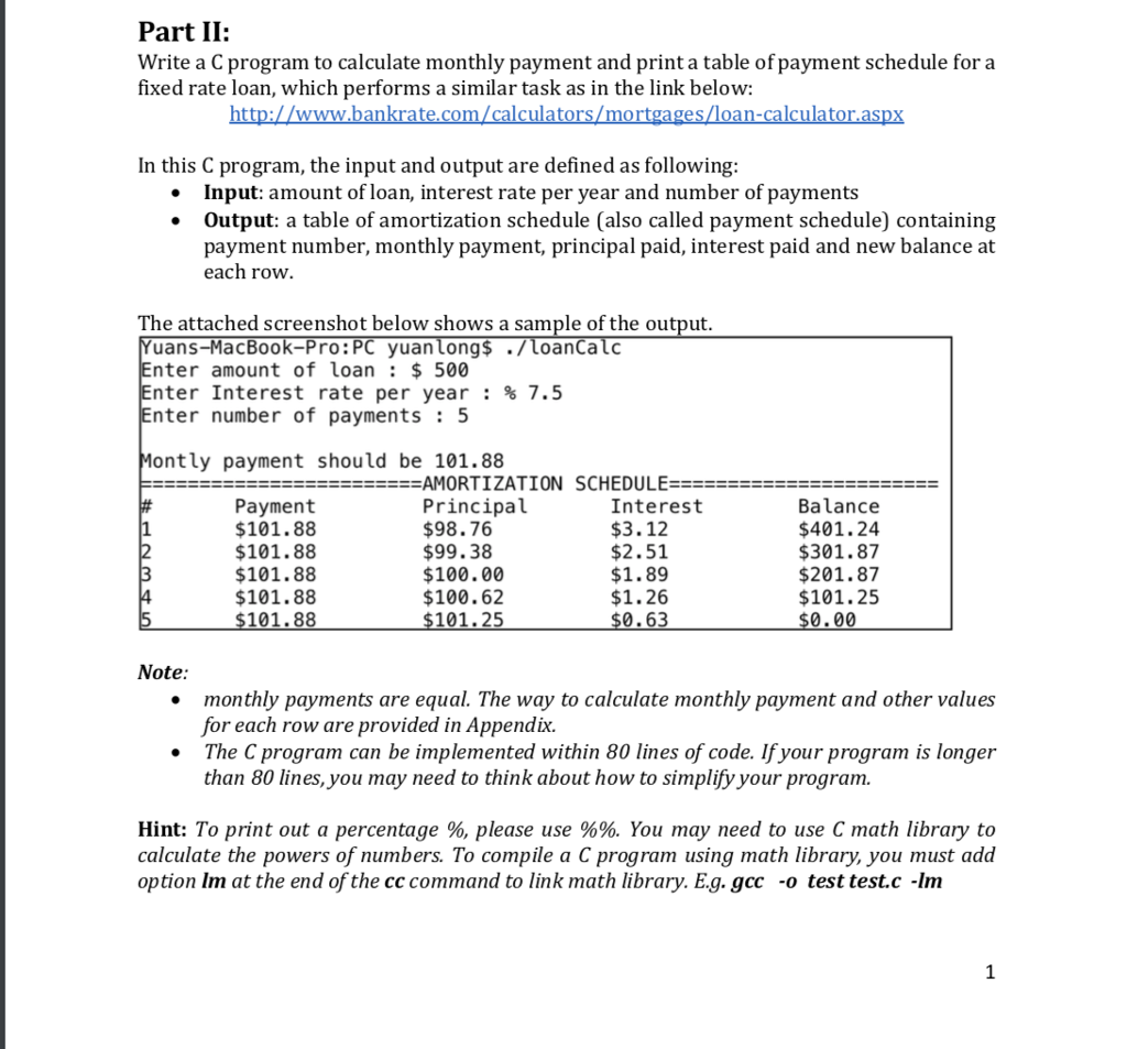 part-ii-write-a-c-program-to-calculate-monthly-chegg