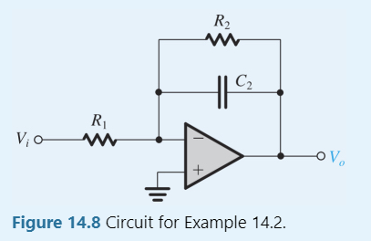 Solved By cascading a first-order op amp–RC low-pass circuit | Chegg.com