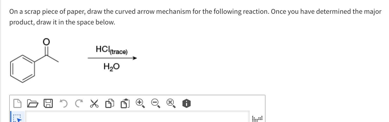 Solved On a scrap piece of paper, draw the curved arrow | Chegg.com
