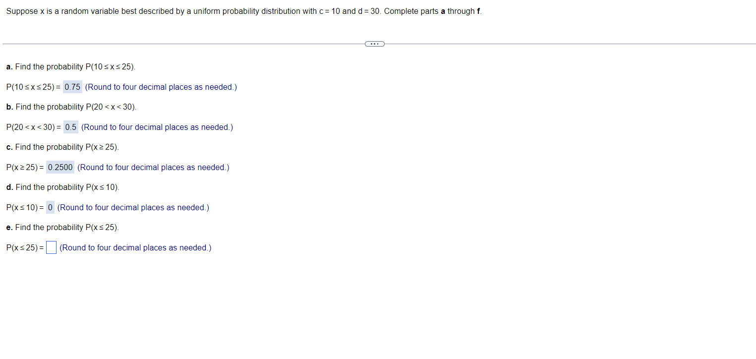 Solved Suppose x is a random variable best described by a | Chegg.com