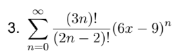 Solved Determine the interval and radius of convergence. | Chegg.com