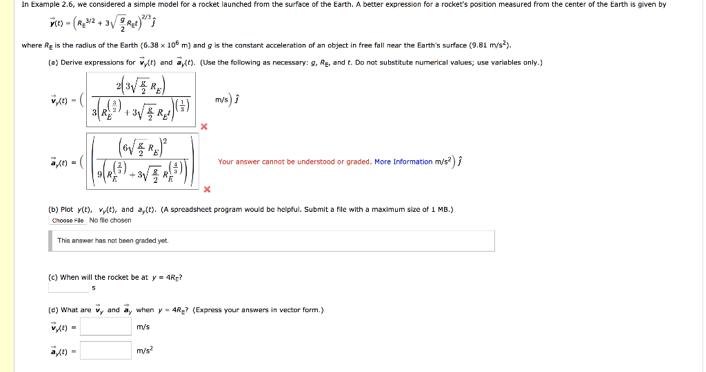 Solved In Example 2.6, we considered a simple model for a | Chegg.com