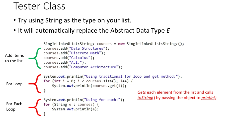Solved Single Linked List - Create your first data structure | Chegg.com