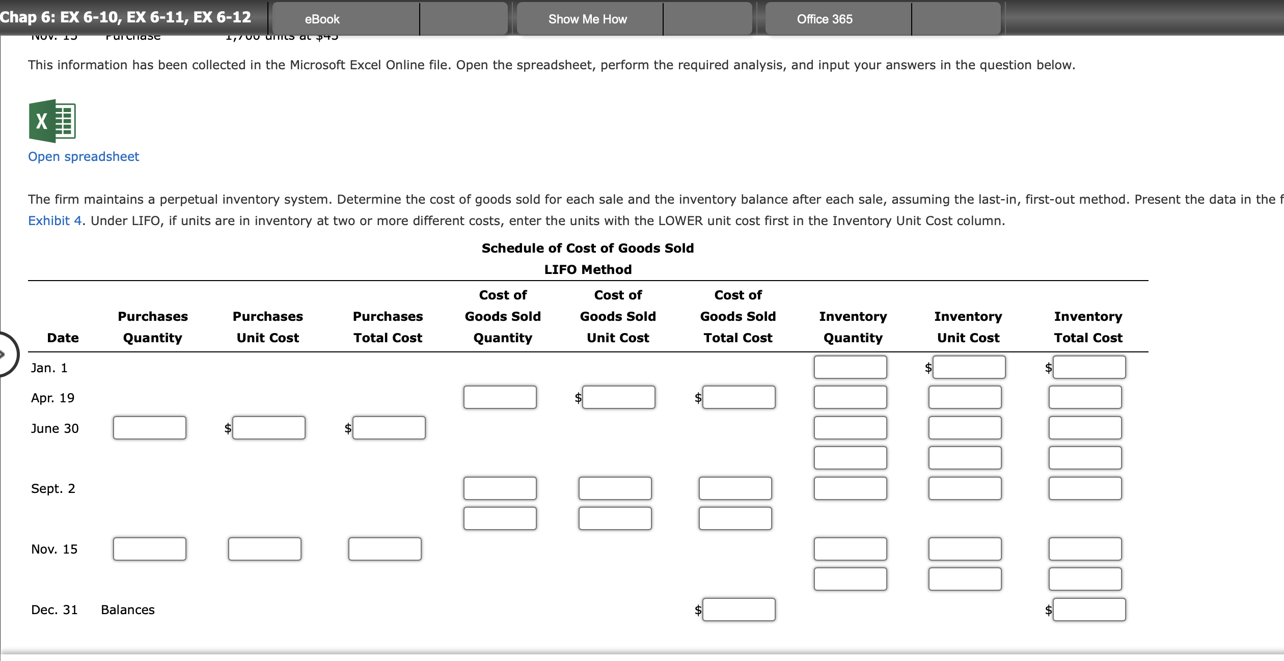 Solved Perpetual inventory using LIFOThe following units of | Chegg.com