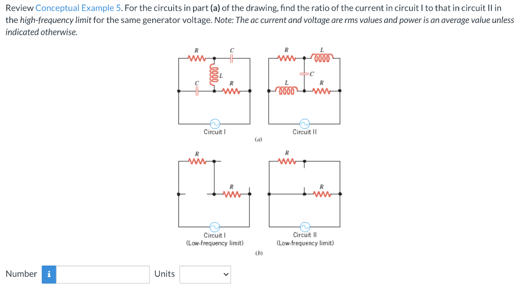 Solved Review Conceptual Example 5. For the circuits in part | Chegg.com
