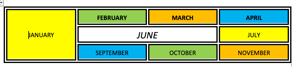 Solved Draw the following table in HTML: double border, size | Chegg.com
