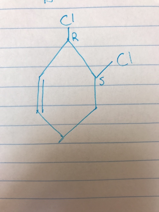 Solved Draw a structural formula of the RS configuration of | Chegg.com