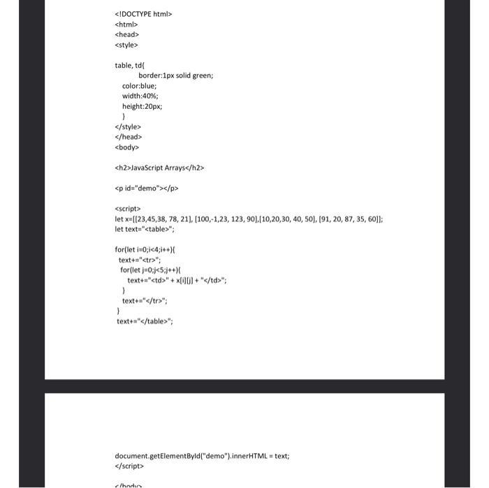 Solved The following code is an EXAMPLE of how we code in | Chegg.com