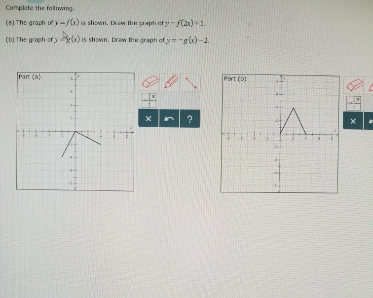 Solved Complete the following. (a) The graph of y-a) is | Chegg.com