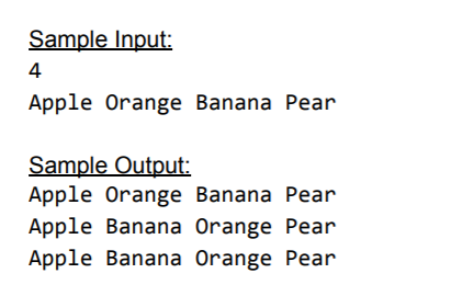 Solved You are asked to write a program to perform selection | Chegg.com