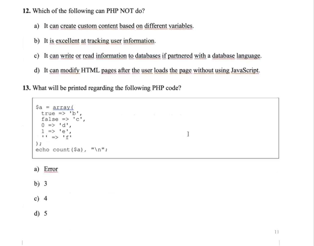 Solved 8. What is the order of values alerted? var x = 3; | Chegg.com