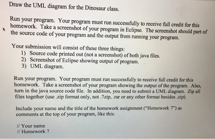 Solved Submission Instructions Email your submission by | Chegg.com
