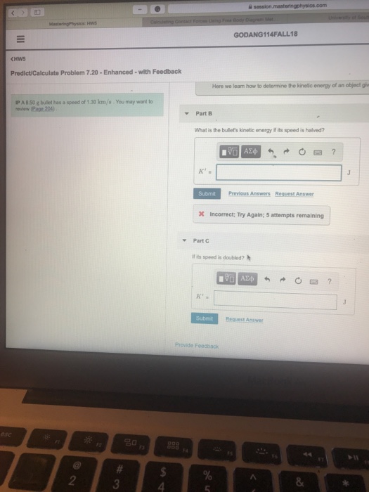 Solved GODANG114FALL18 HWS Predict/Calculate Problem | Chegg.com