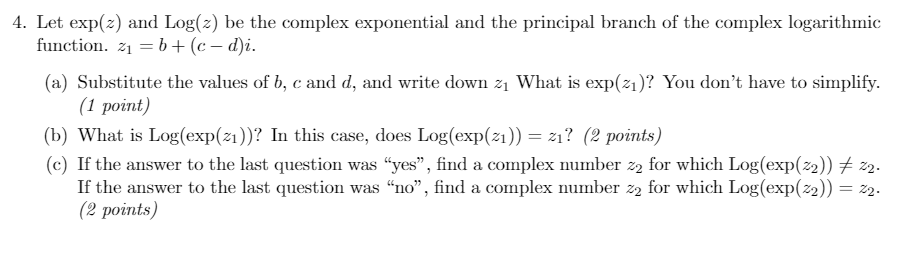 Solved Where a=2, b=1, c=3, d=5. Do it freshly and asnwer | Chegg.com