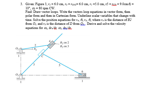 Solved 3. Given: Figure 3. = 6.0 cm, 13 = rose 6.0 cm, | Chegg.com