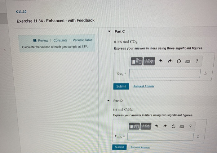 Solved く11.10 Exercise 11.84- Enhanced-with Feedback Part C | Chegg.com
