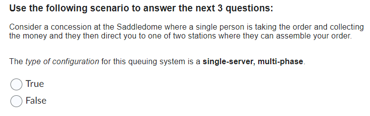 Solved Use the following scenario to answer the next 3 | Chegg.com
