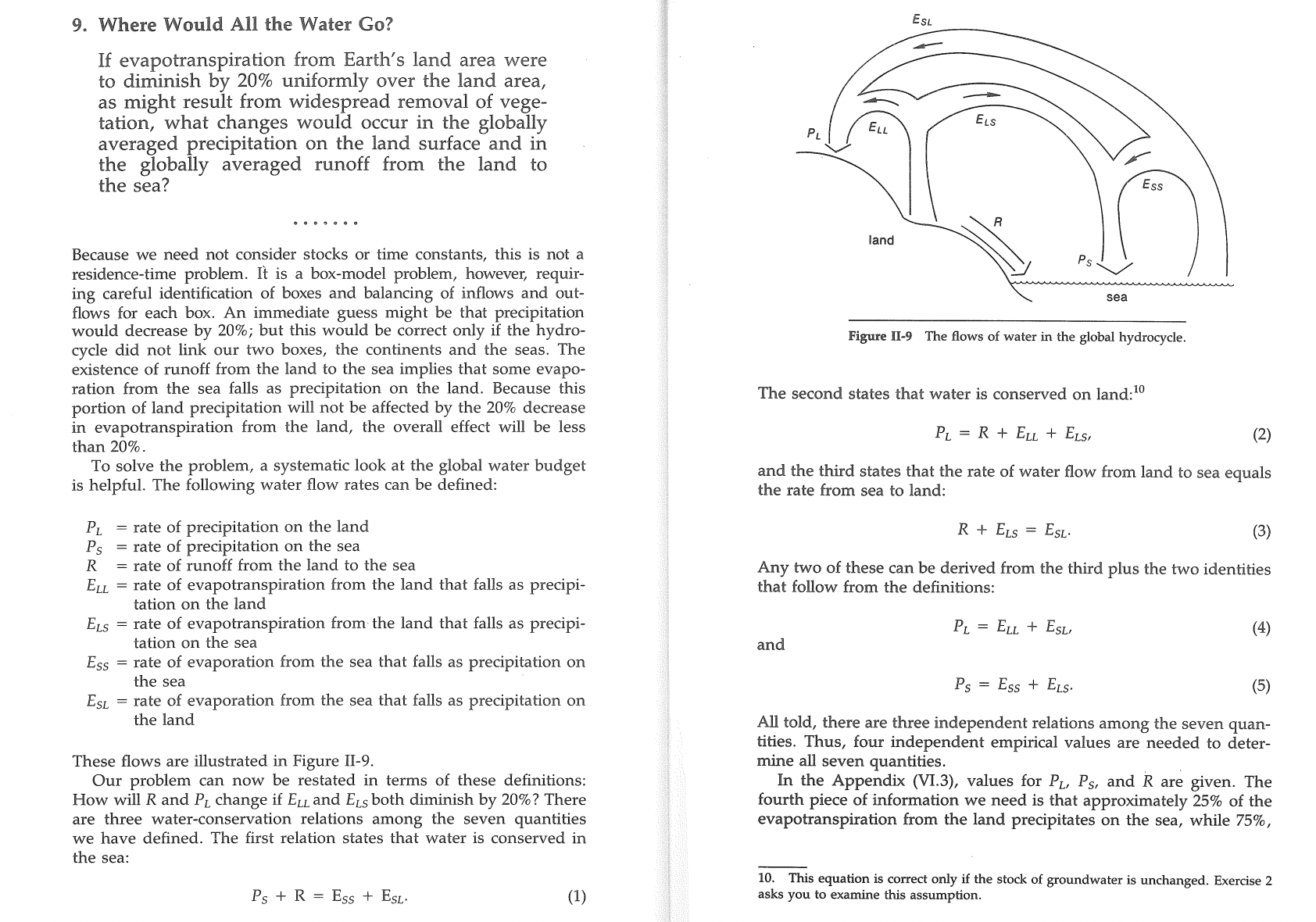 Solved 9. Where Would All the Water Go? If | Chegg.com
