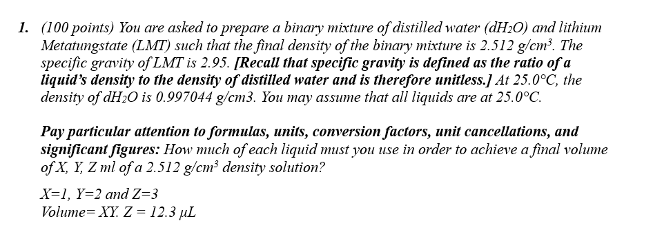 Solved (100 points) You are asked to prepare a binary | Chegg.com
