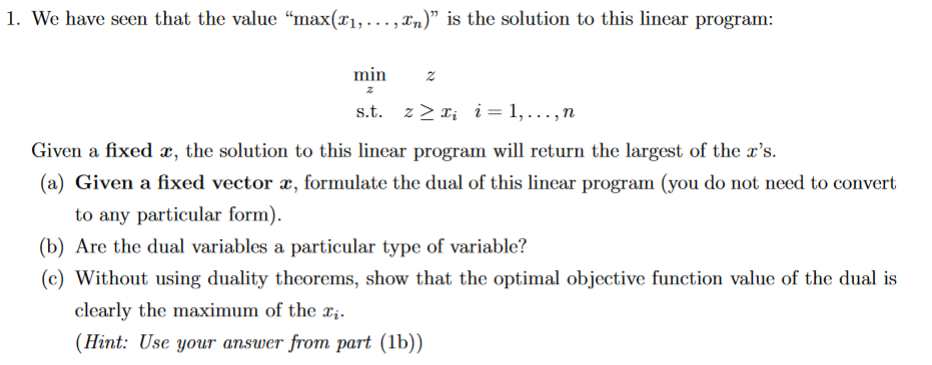 Solved Please answer all parts of the question and I would | Chegg.com
