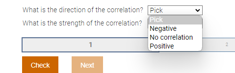 What is the direction of the correlation? What is | Chegg.com