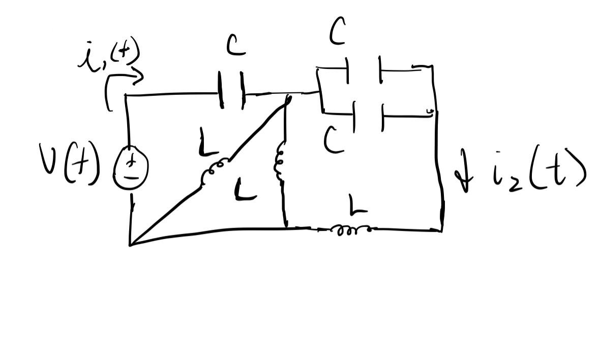 Solved Write the necessary equations to determine i1 and i2 | Chegg.com