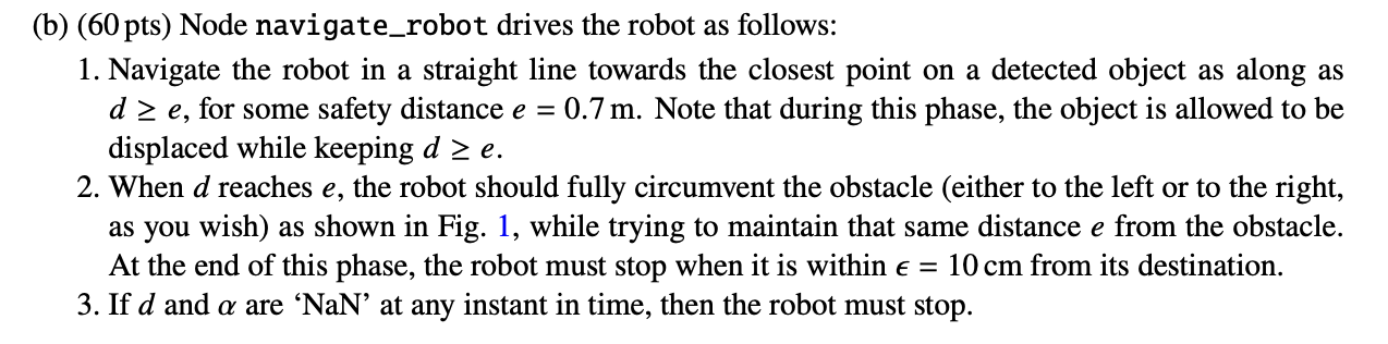 Solved Create a ROS package to implement path planning | Chegg.com