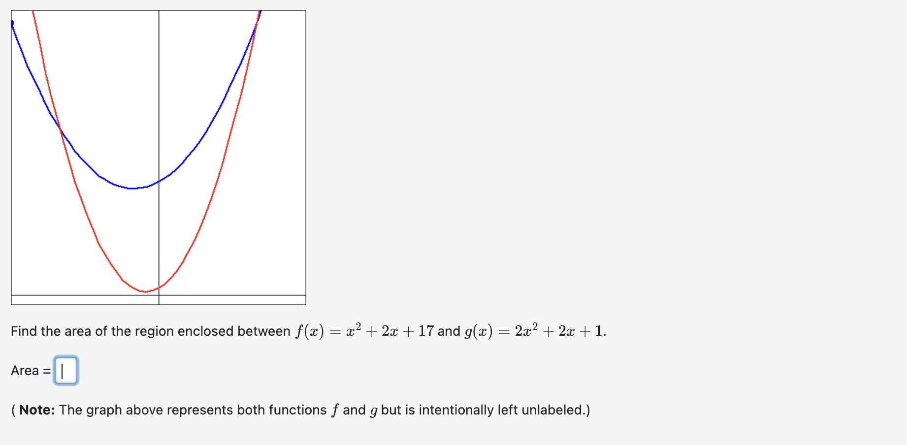 Solved Find the area of the region enclosed between | Chegg.com