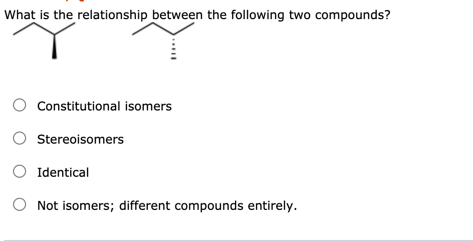 Solved What is the relationship between the following two | Chegg.com