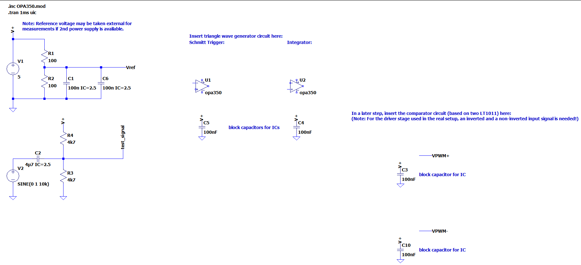 1 Design A Non Inverting Schmitt Trigger Circuit