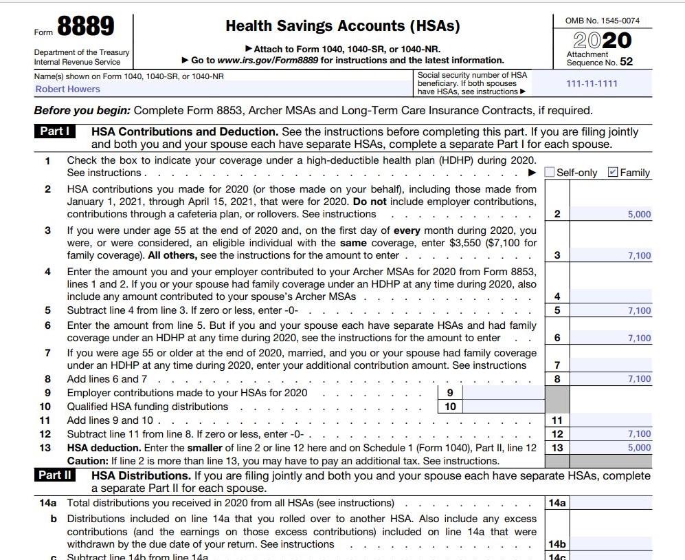How do you complete form 8880 (Health Savings | Chegg.com