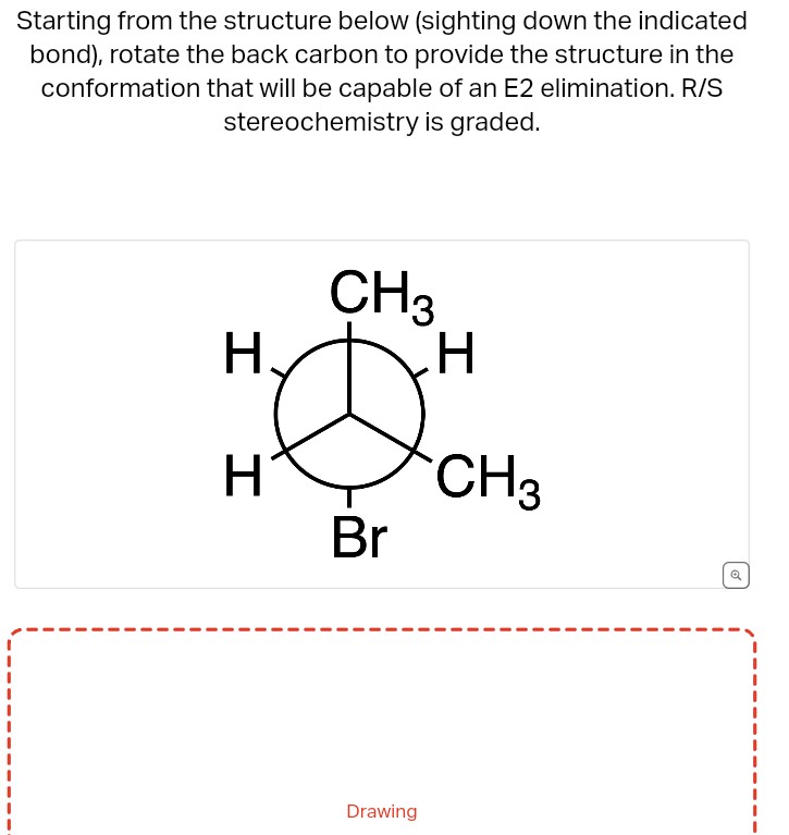 Solved Starting from the structure below (sighting down the | Chegg.com