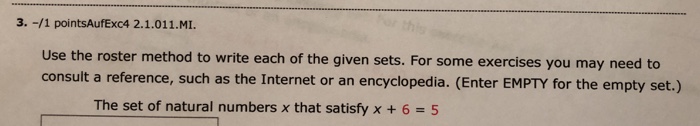 Solved 3. -/1 pointsAufExC4 2.1.011.MI. Use the roster | Chegg.com