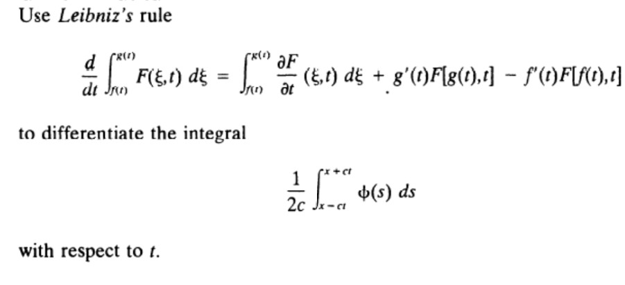 Solved Use Leibniz's rule dt Jnn to differentiate the | Chegg.com