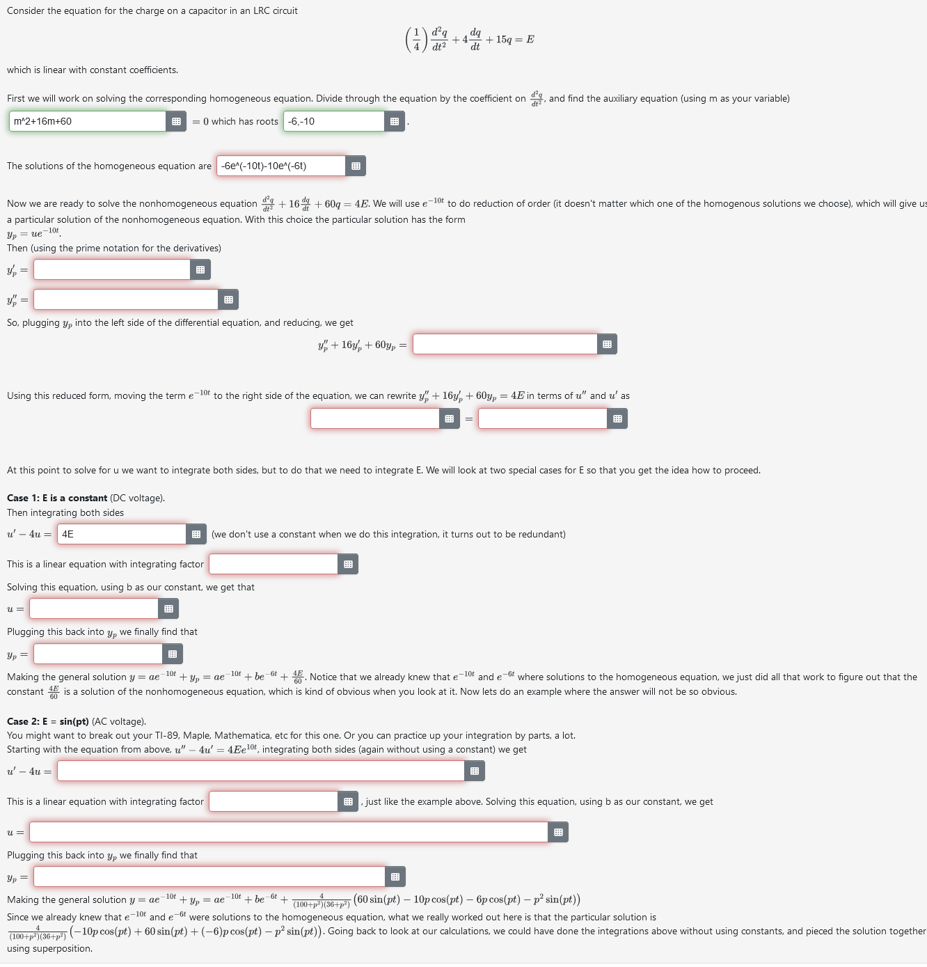 Solved Need step by ﻿step explanation and answer of ﻿each | Chegg.com