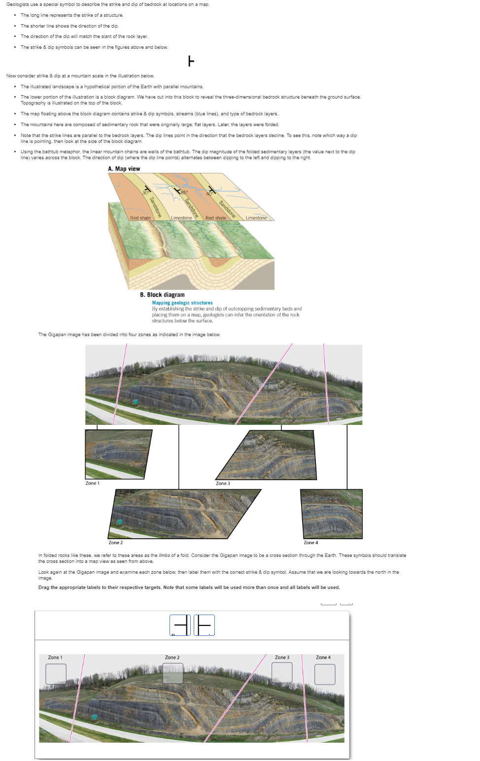 Solved Geologists use a special symbol to describe the | Chegg.com