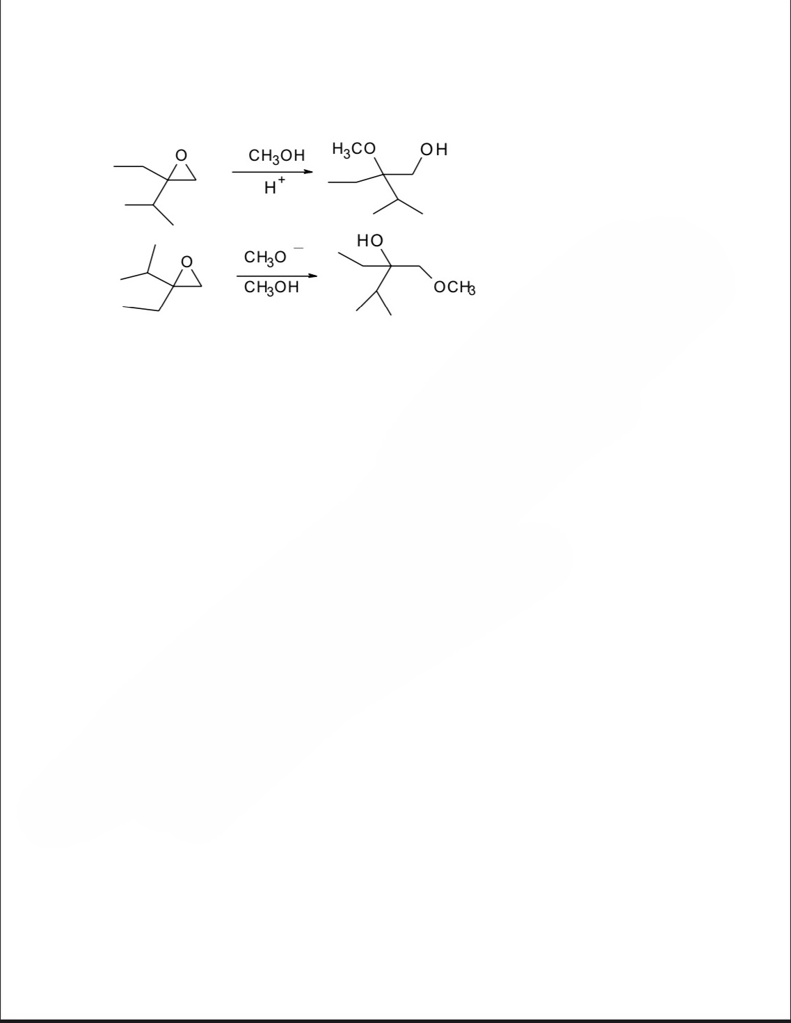 Solved Part of a practice exam,Solve the mechanism of | Chegg.com