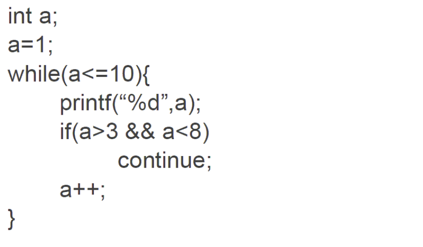 Solved int a; a=1; while(a 3 && | Chegg.com