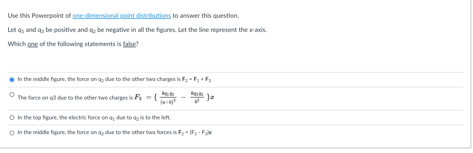 Solved Use this Powerpoint of one-dimensional point | Chegg.com